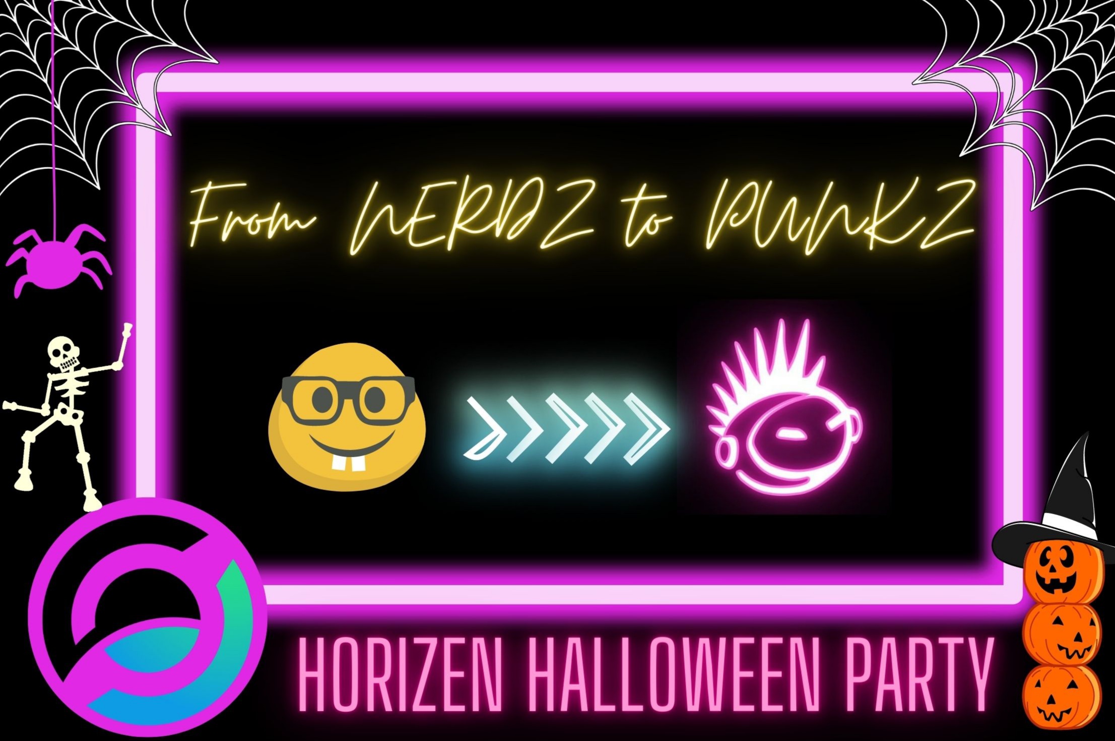 Horizen Halloween Party - Punkz Hero Gaming Competition