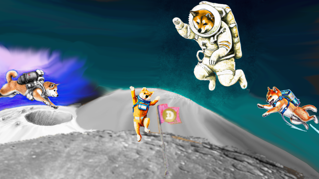 Shiba Inus == The Moon