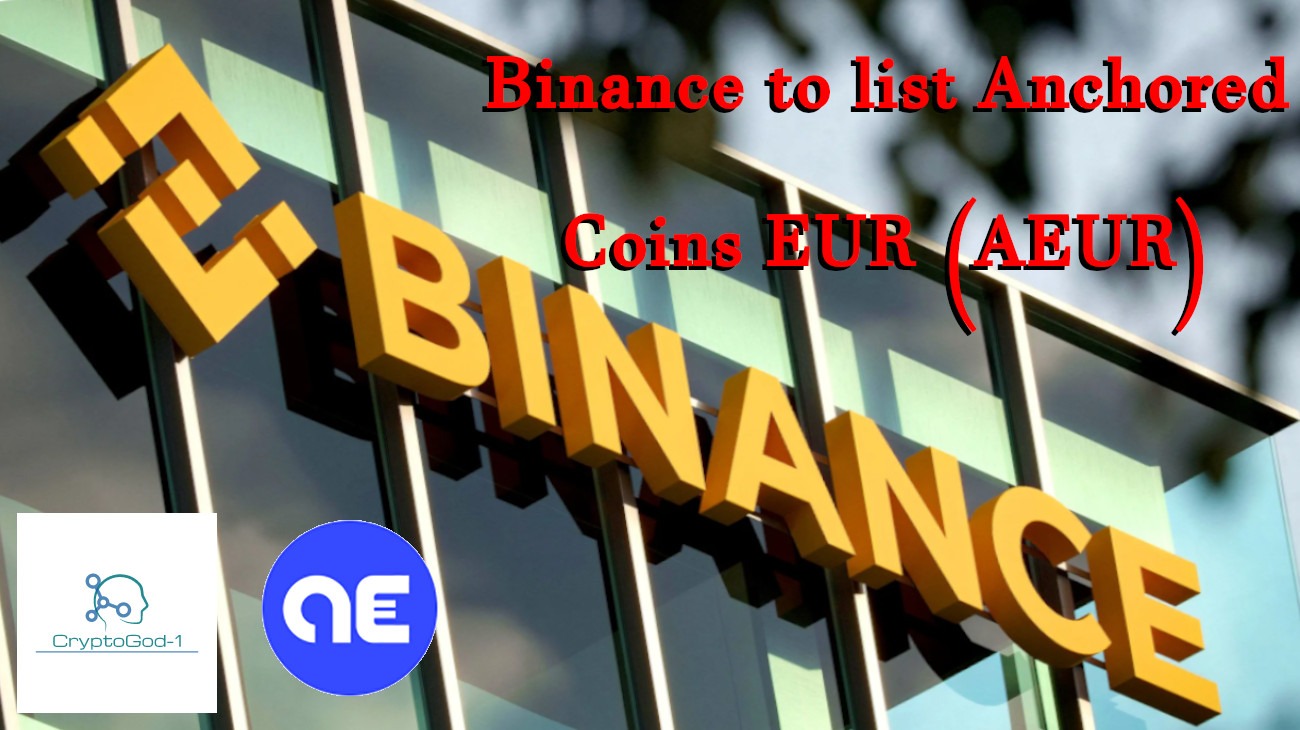 Binance to list Anchored Coins EUR (AEUR)