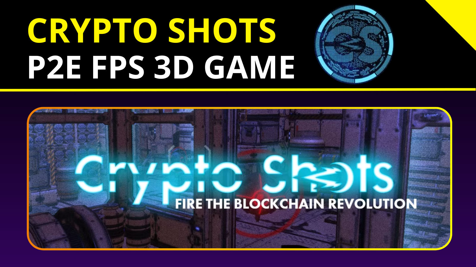 Crypto Shots 🔫| Play to Earn FPS 3D Game with Good Economy [EN/PT]