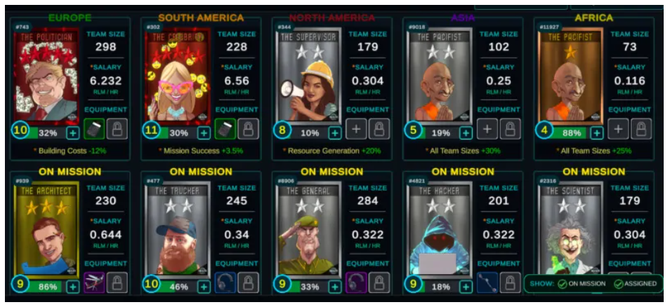 Europe unlocked and 5 star NFT sold