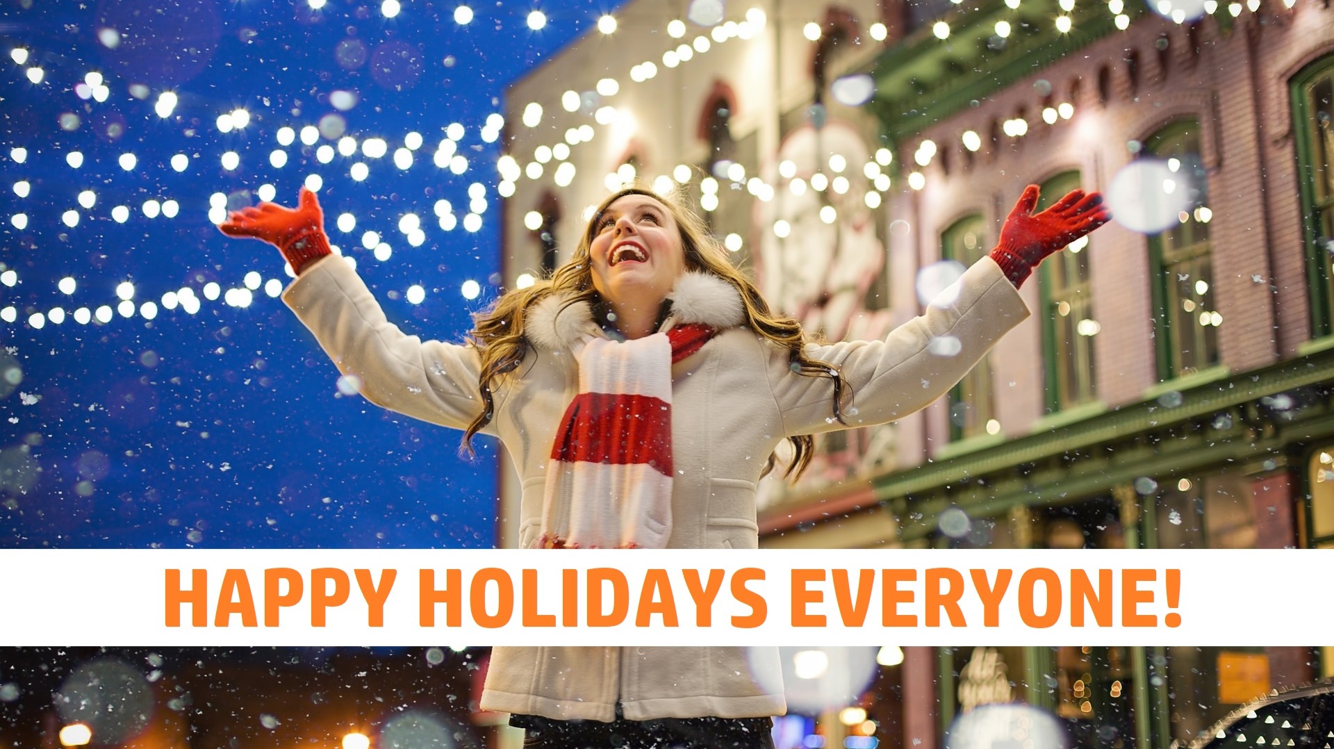 Happy holidays everyone! and a update