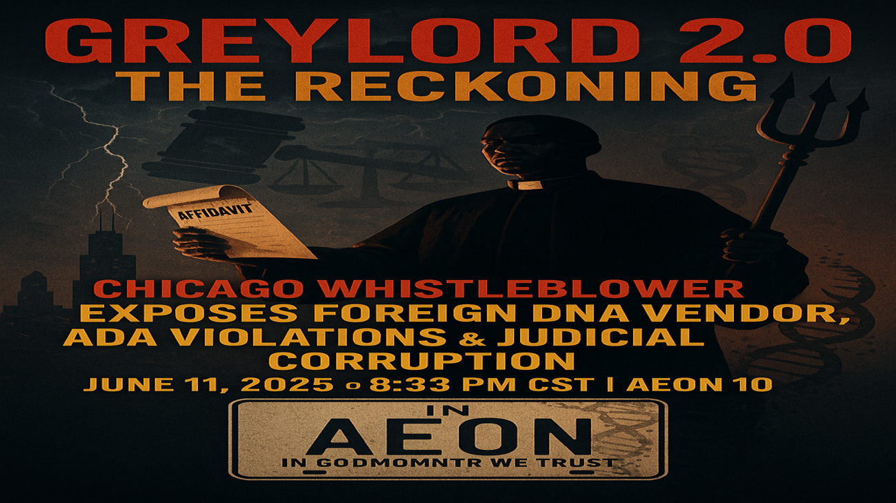 PRESS RELEASE: SPIRITUAL OPERATION GREYLORD 2.0 INITIATED!