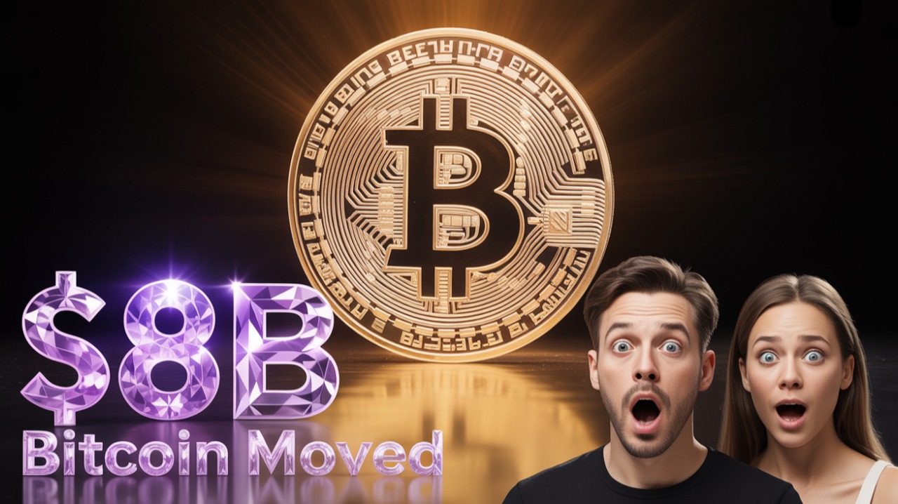 $8 BILLION BITCOIN WHALE JUST MOVED — AND NOBODY KNOWS WHY