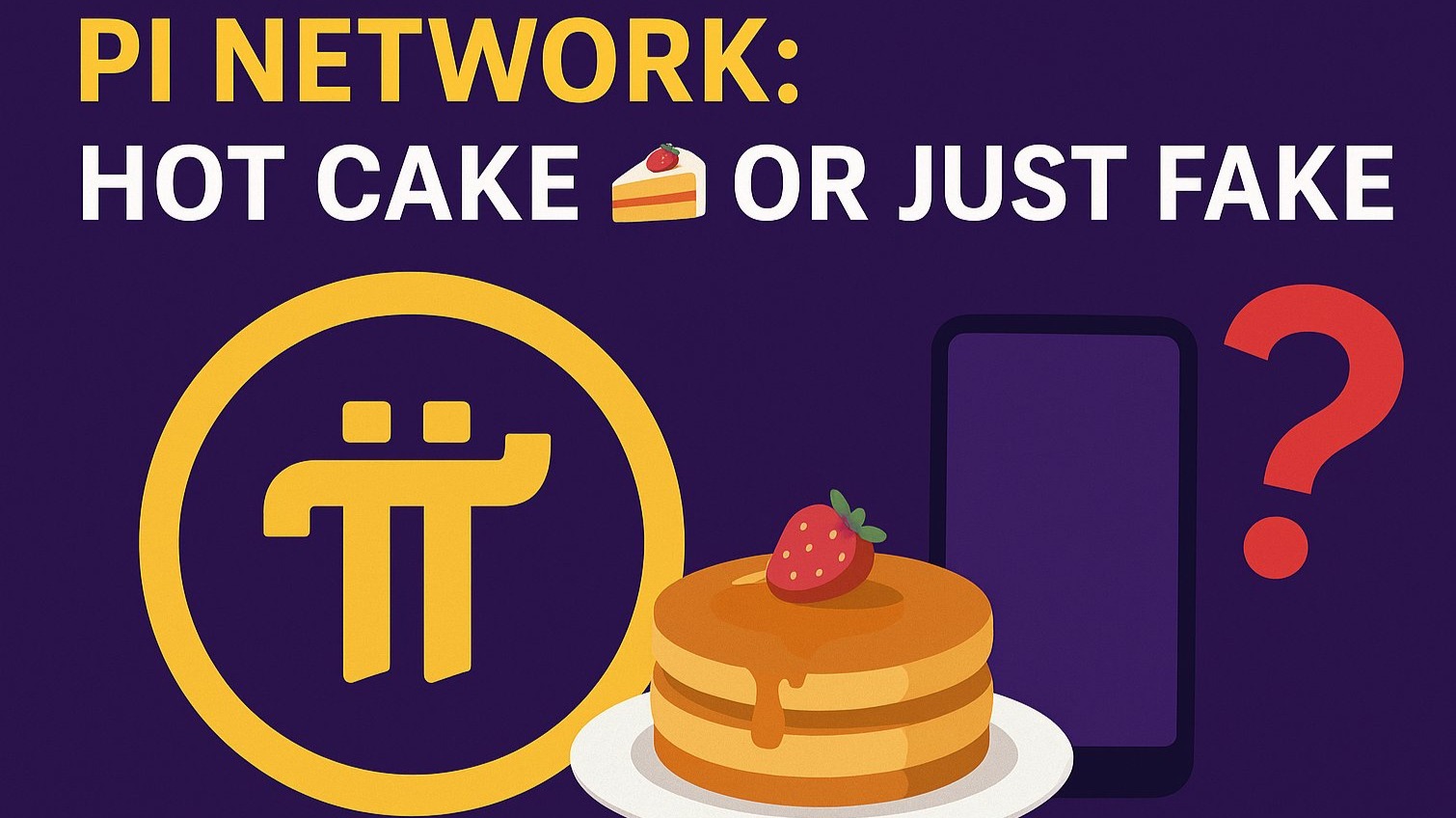 Pi Network: Hot Cake 🎂 or Just Fake