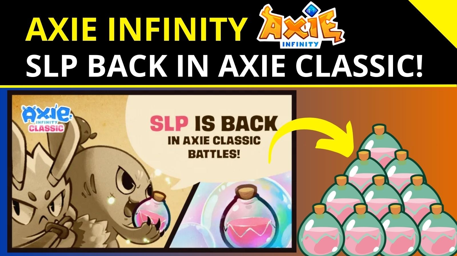 Axie Infinity | The SLP is Back in Axie Infinity Classic!