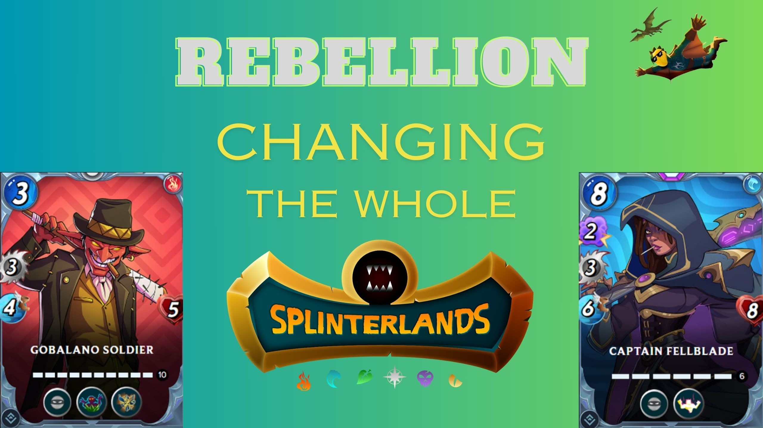 Splinterlands | the Rebellion cards are changing the whole game