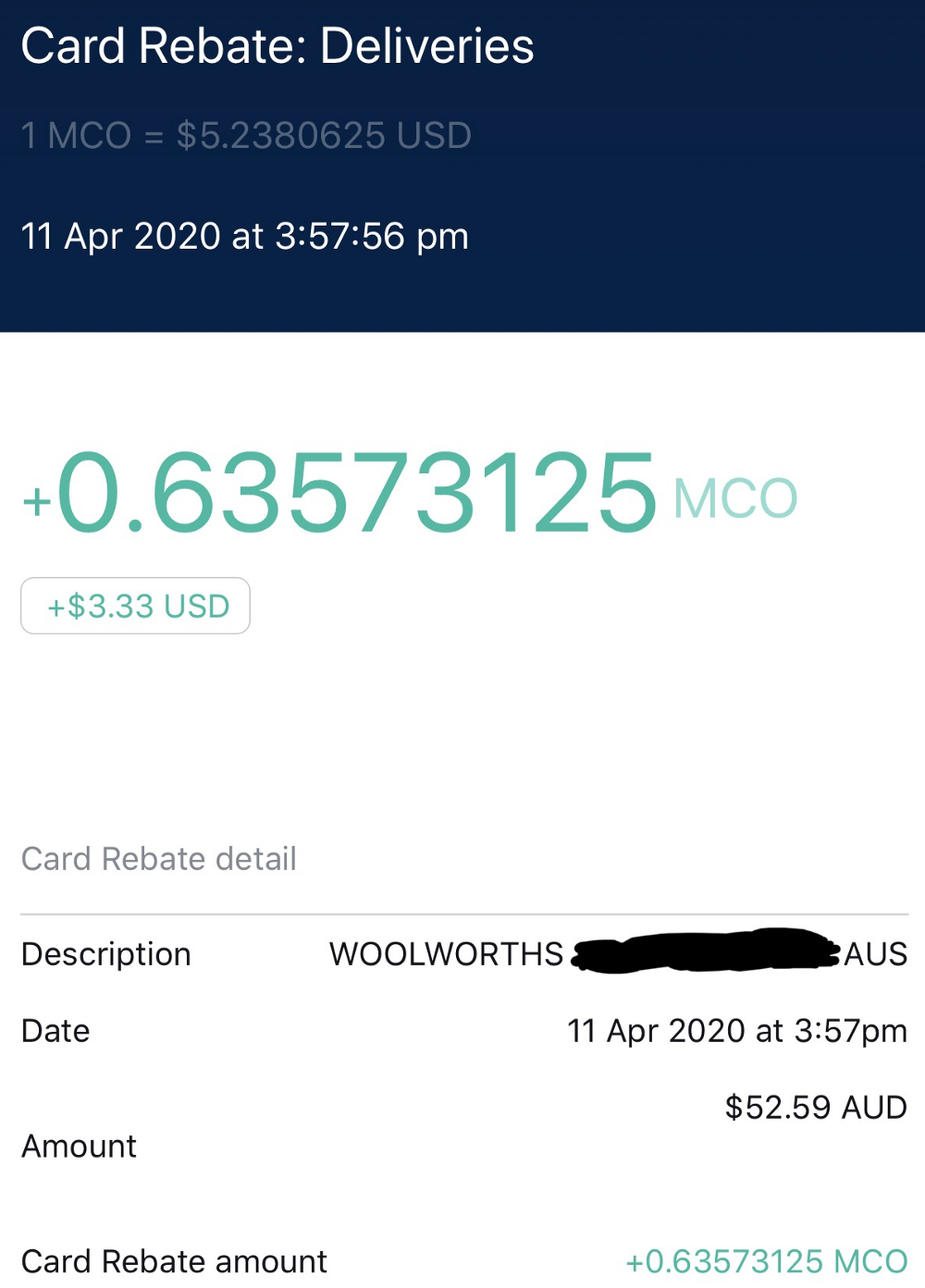 crypto.com MCO Card Review
