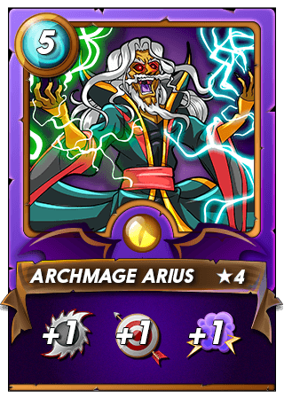 Splinterlands Legendary Profile - Archmage Arius