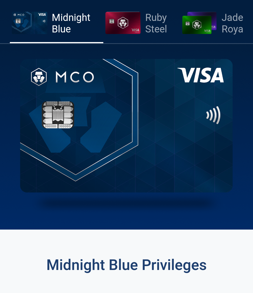 What is the CRO / MCO* Visa Card?