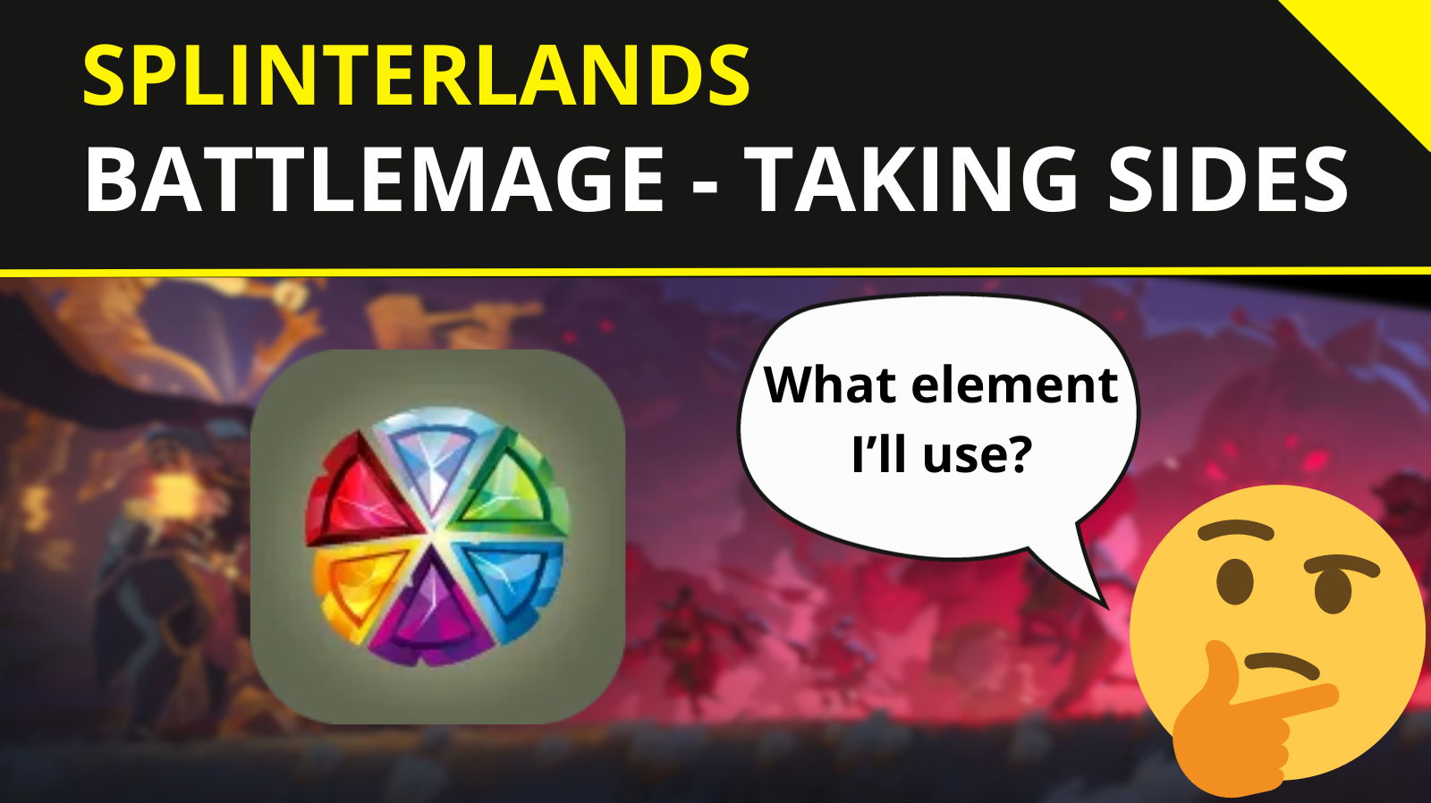 SPLINTERLANDS: Choose your SIDE or ELEMENT! [ENG/PT-BR]