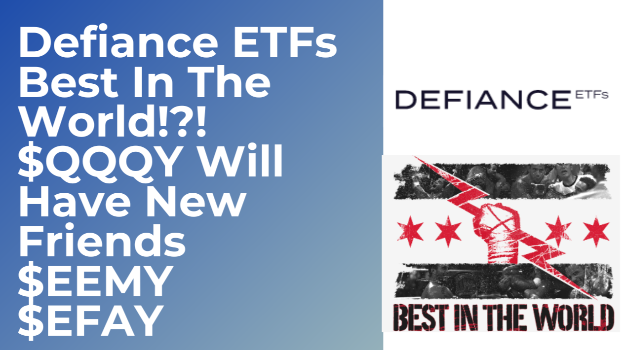 New Defiance Weekly Options ETFs $EFAY $EEMY + 0dte gossip!
